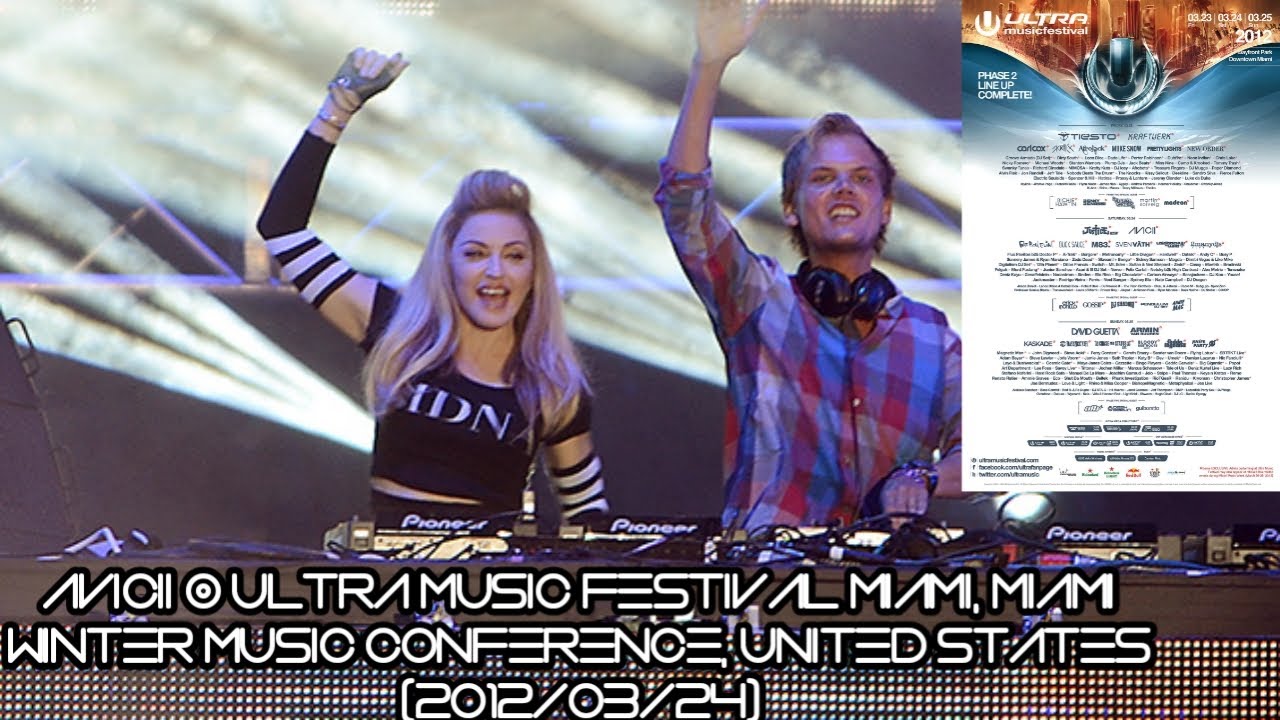 Avicii @ Ultra Music Festival Miami, Miami Winter Music Conference ...