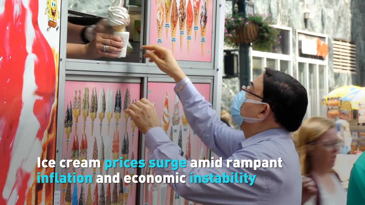 Ice cream not immune to rampant US inflation - YouTube