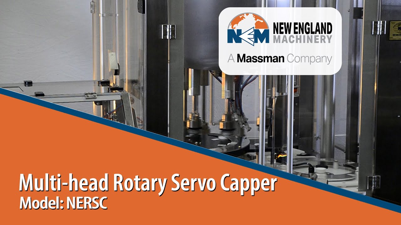 Rotary Head Servo Capper - YouTube