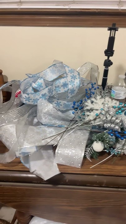 Aftermath of un decorating the trees #msvickieb #undecorate #snowday ...