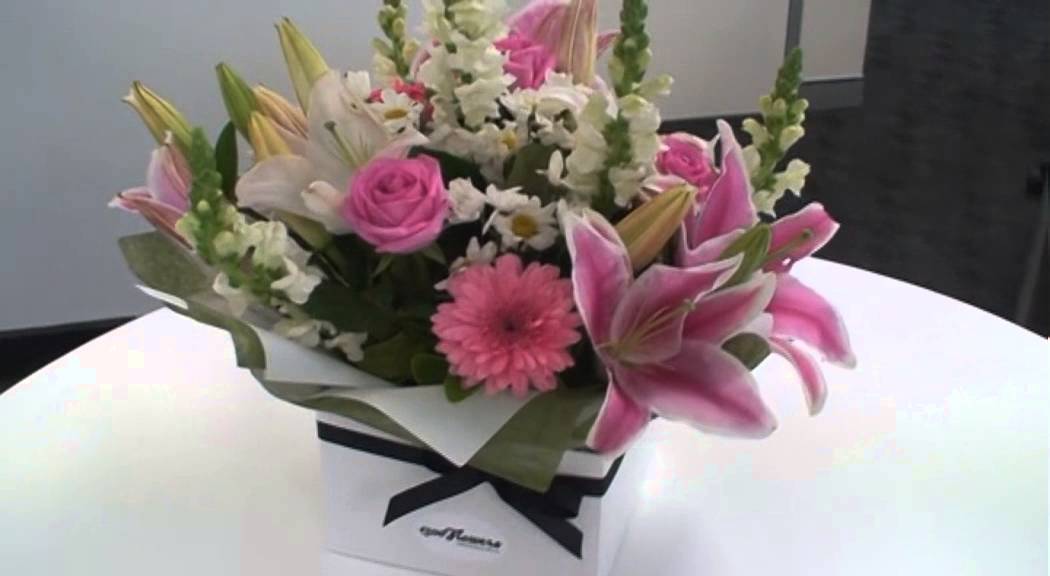 1300 FLOWERS - Audrey Arrangement - YouTube