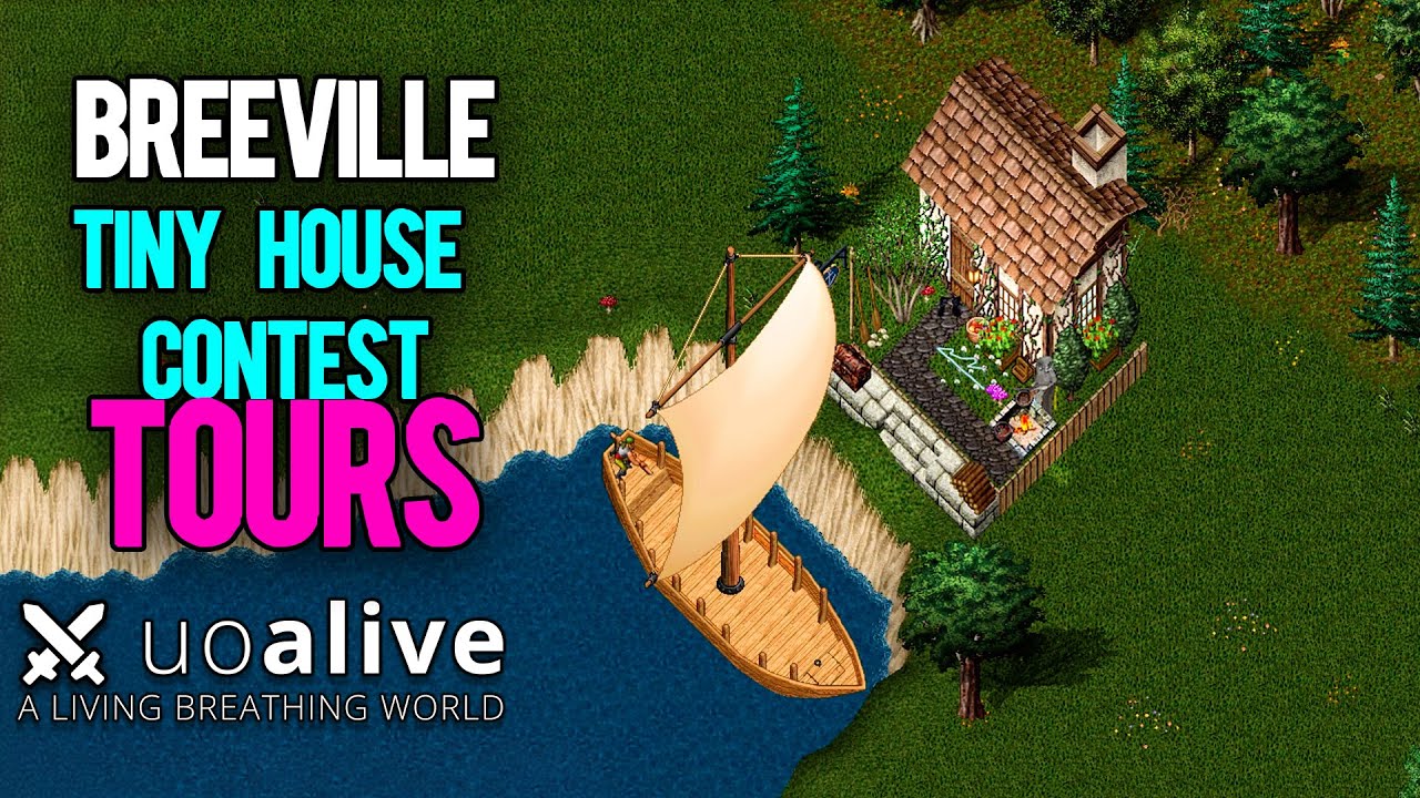 UOAlive - Breeville Tiny House Contest Tours! - Ultima Online - YouTube