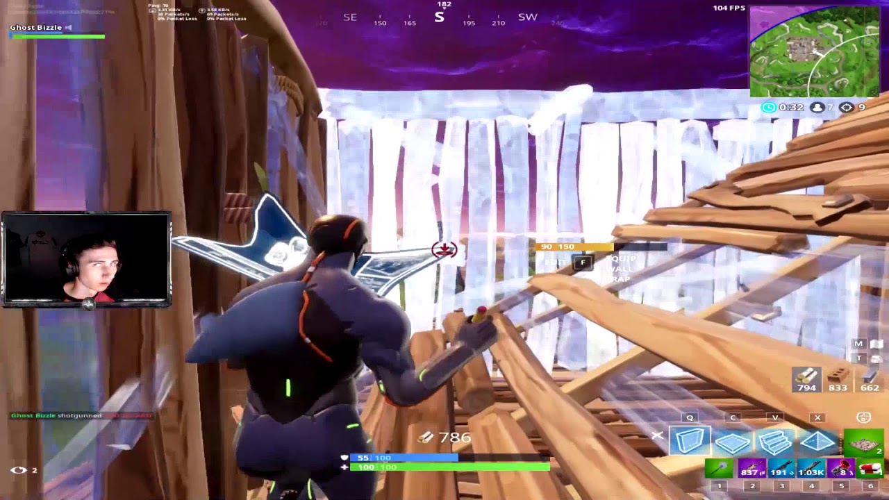 Ghost Bizzle Stream Highlight #2 (Fortnite Battle Royale) - YouTube