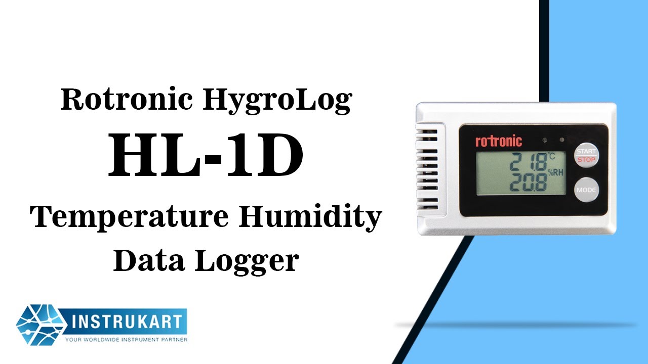 Rotronic HL-1D datalogger/Temperature Datalogger/Humidity Datalogger ...