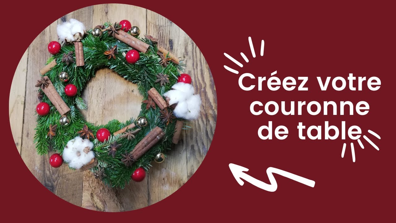 Comment créer votre couronne table - YouTube
