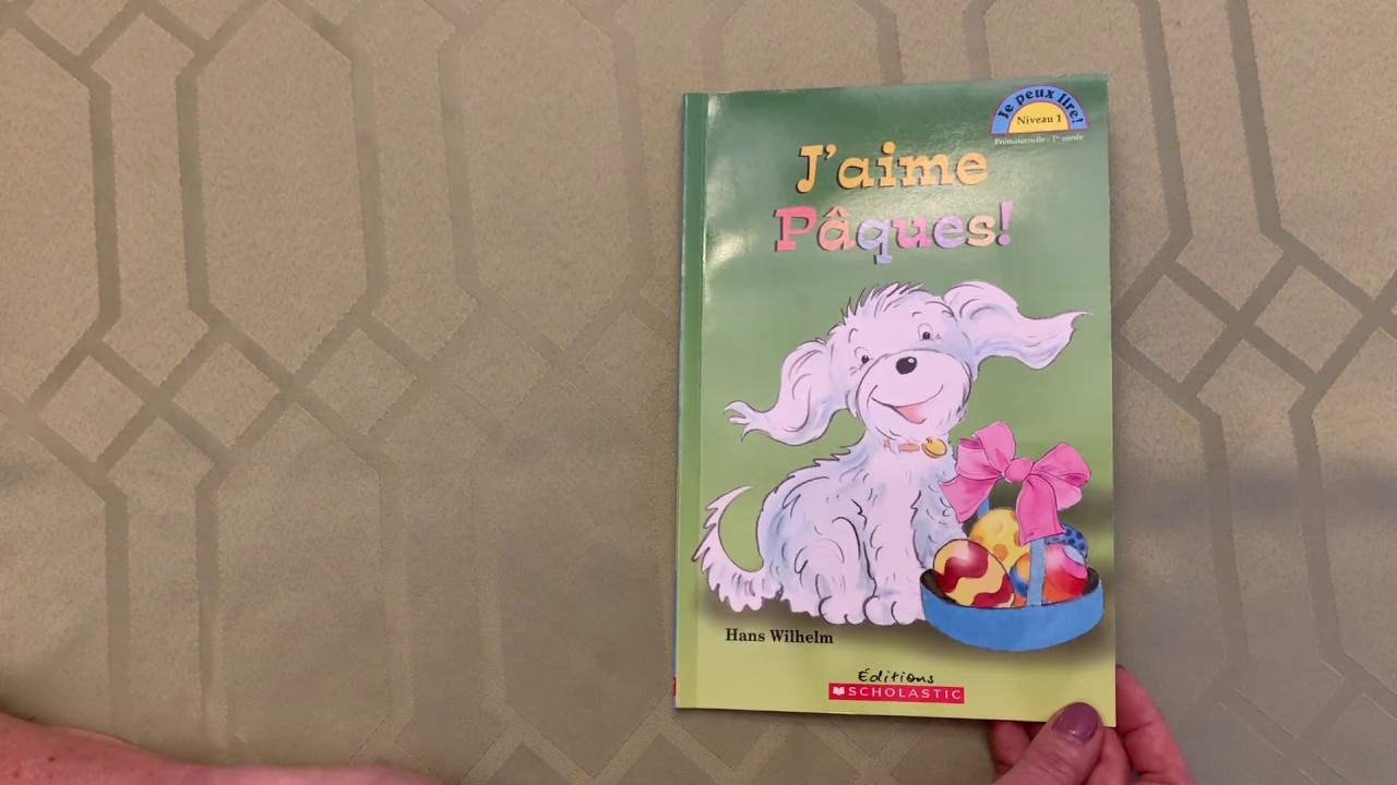 French Storytime: J'aime Paques - YouTube
