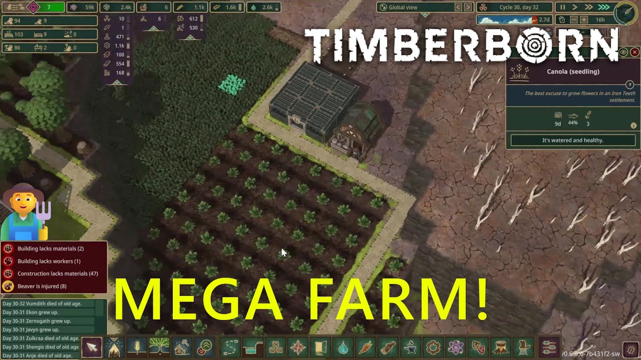 This Timberborn Mega Farm Will Change EVERYTHING! | Timberborn s3 ep32 ...