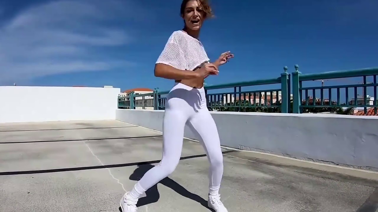 Hot Girls Shuffle Dancing - His Latest Flame Remix - YouTube