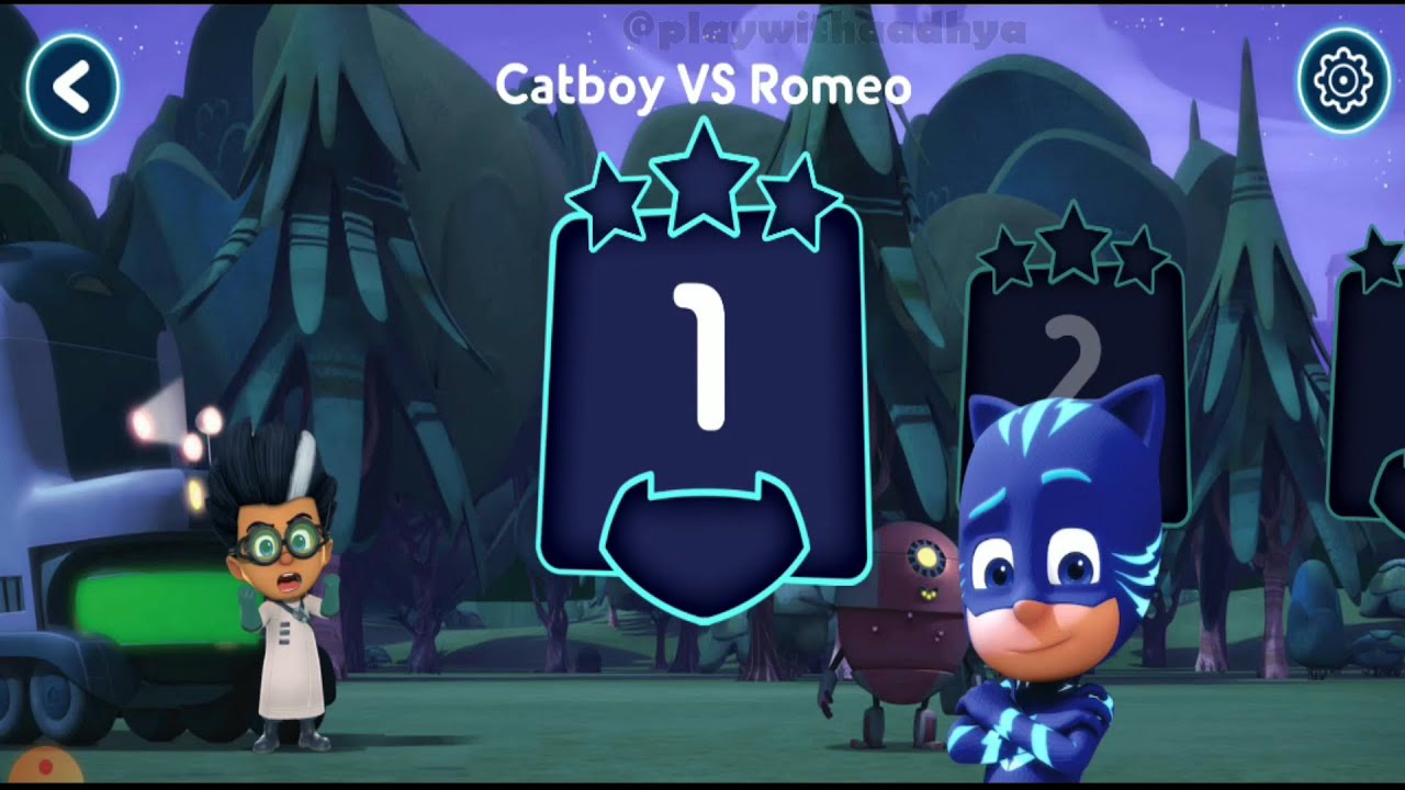 PJ Masks Catboy VS Romeo Kids Games | PJ Masks Hero Academy Kids Games ...
