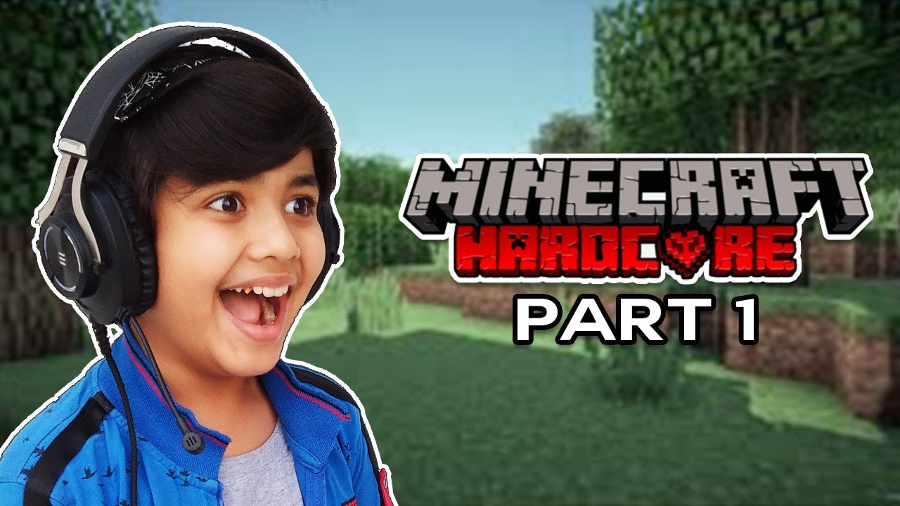 Minecraft Hardcore With Papa Part 1 | Chota Baadshah - YouTube