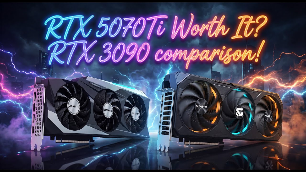 RTX 5070 Ti VS RTX 3090! GIABYTE RTX 5070 Ti GAMING better than ...