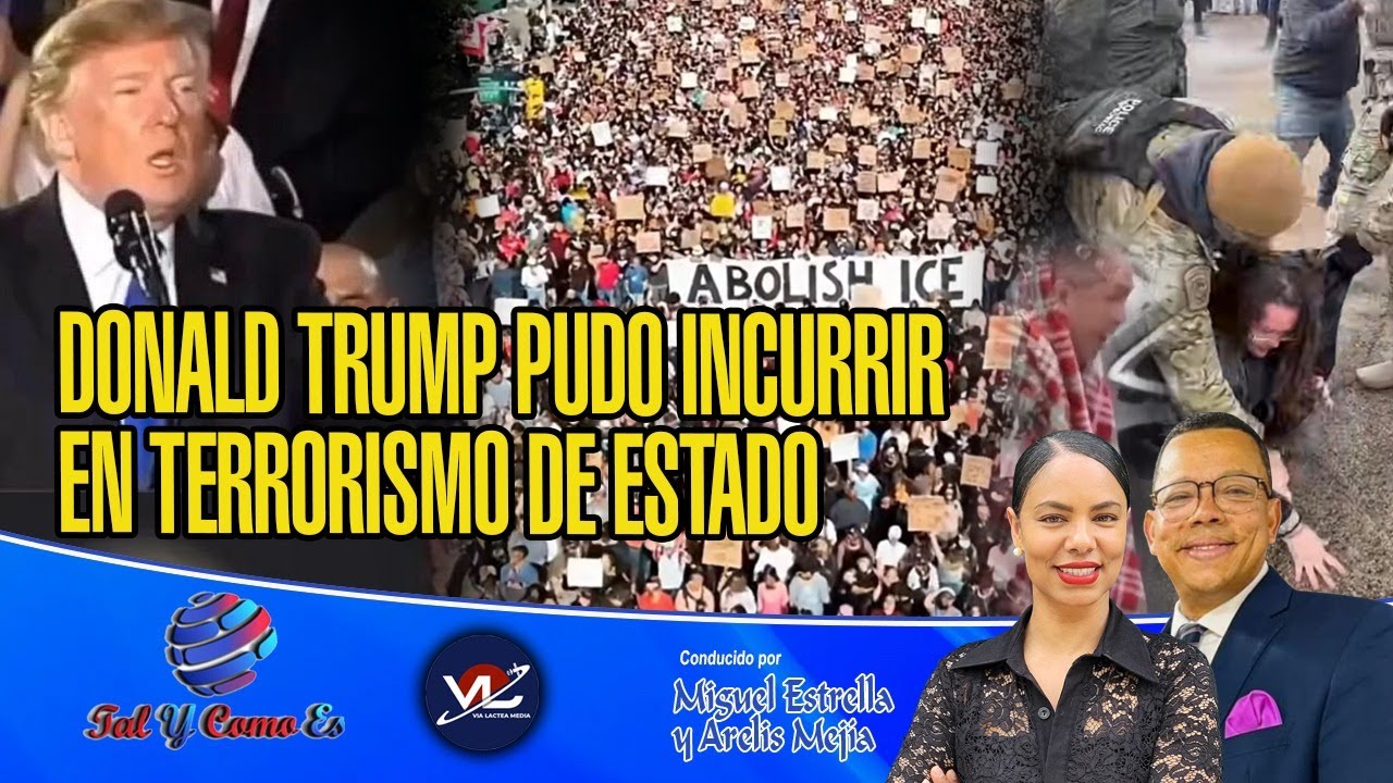 DONALD TRUMP PUDO INCURRIR EN TERRORISMO DE ESTADO - YouTube