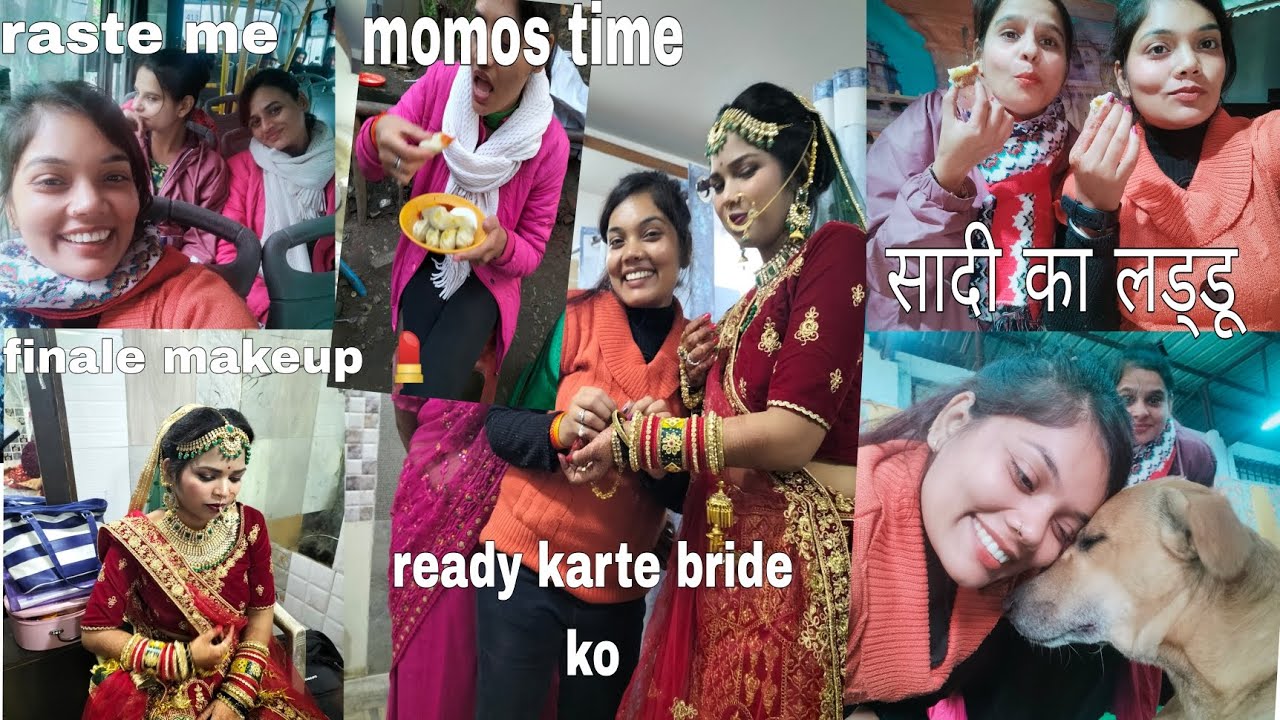 ब्राइडल makeup करने घर से इतने दूर गए।।Reena v।। - YouTube