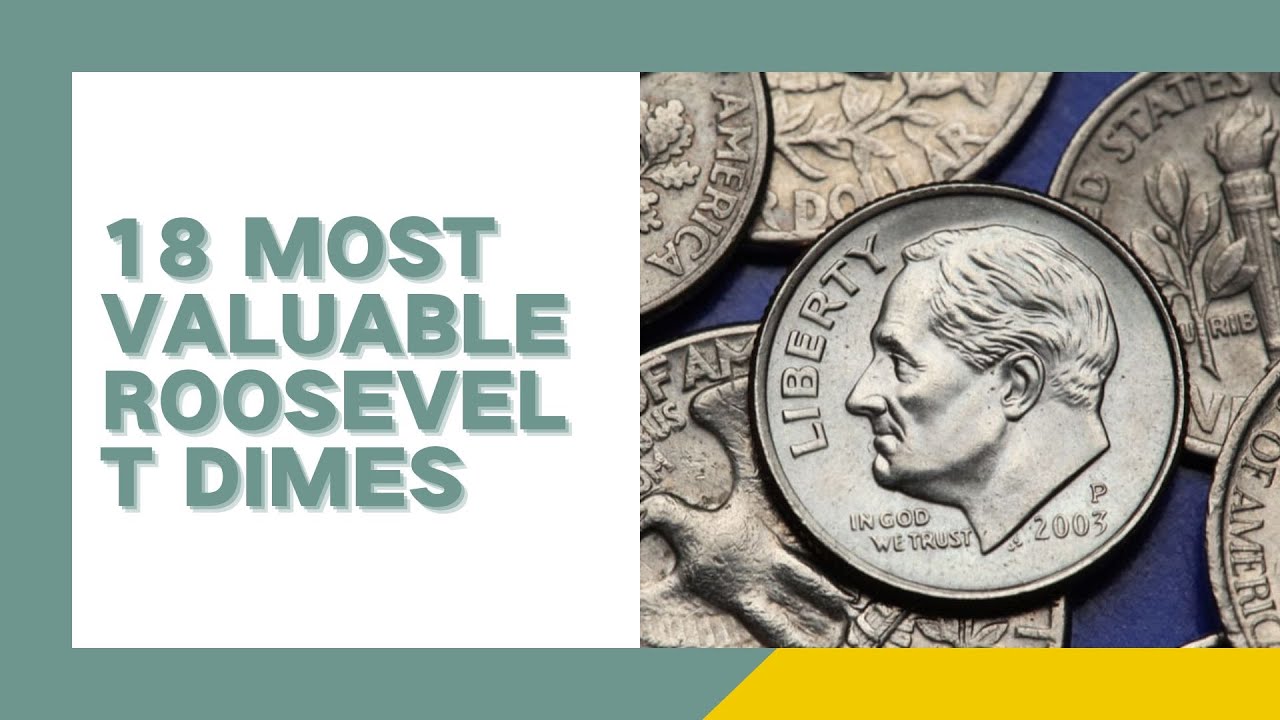 Top 18 Most Valuable Roosevelt Dimes Coins - CoinKnow - YouTube