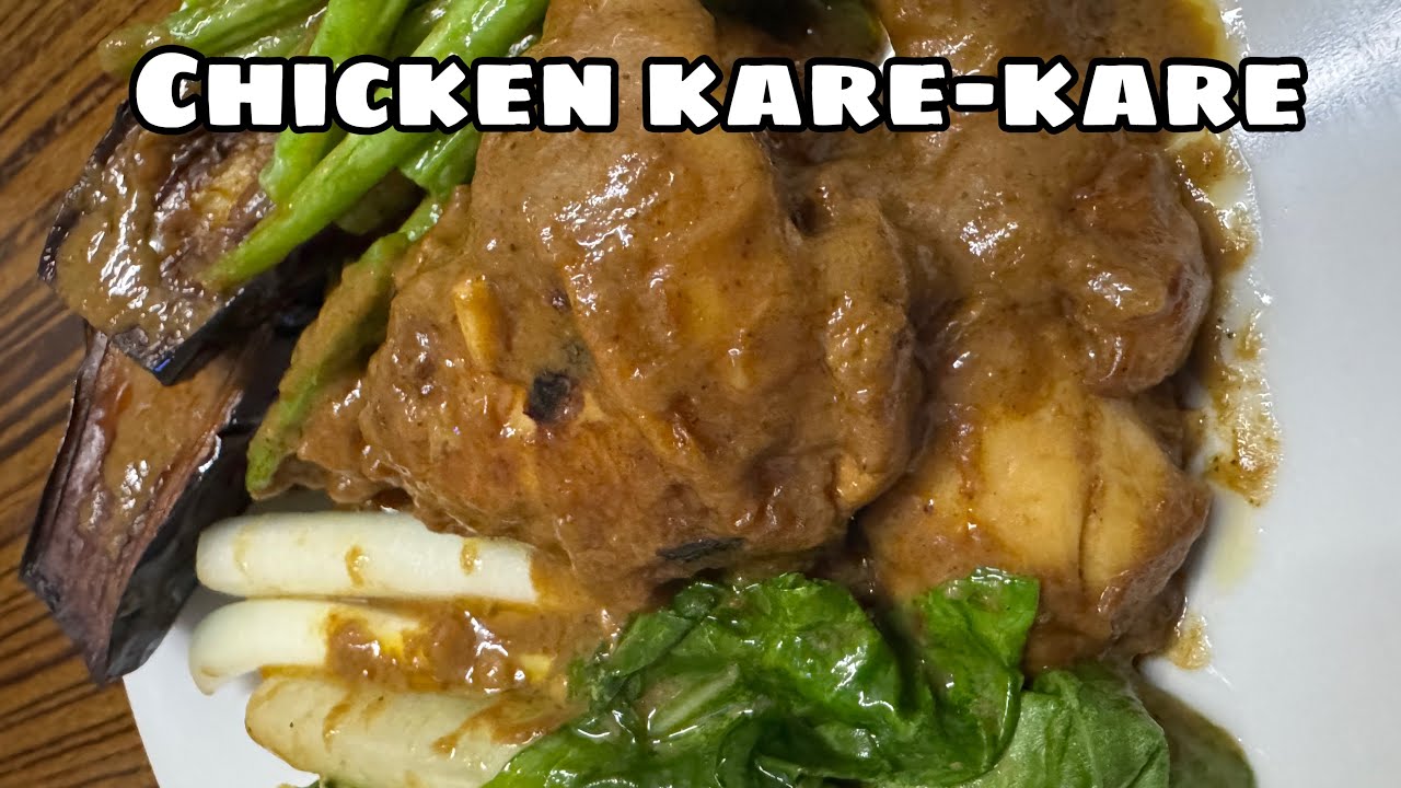 Chicken Kare-Kare Recipe - YouTube