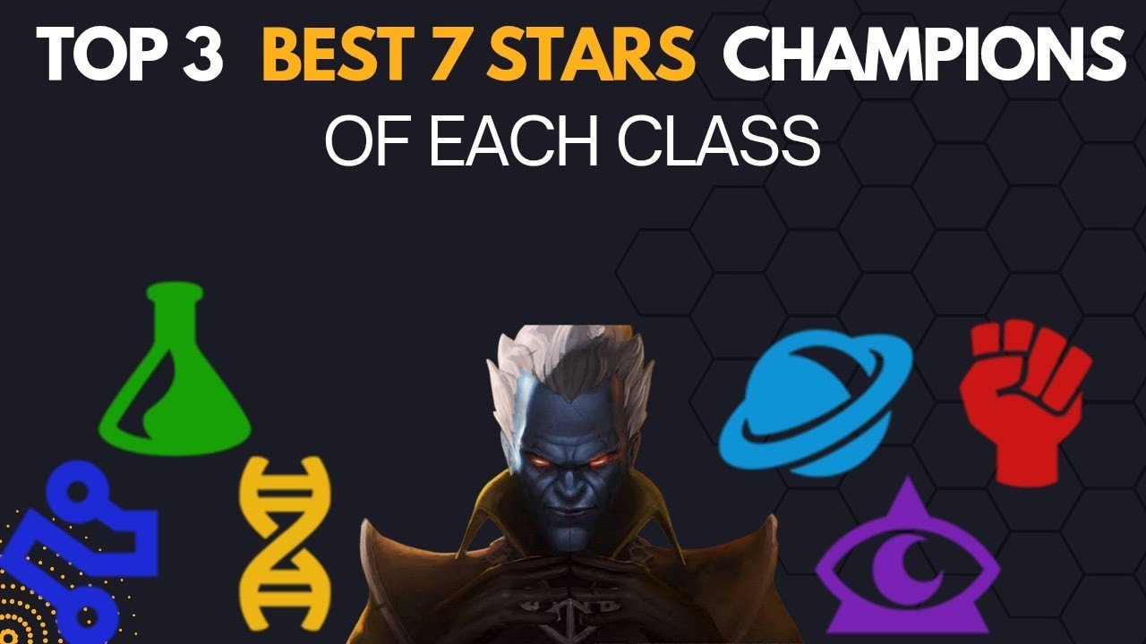 Top 3 Best 7 star champions of EACH CLASS - Marvel Contest of Champions ...