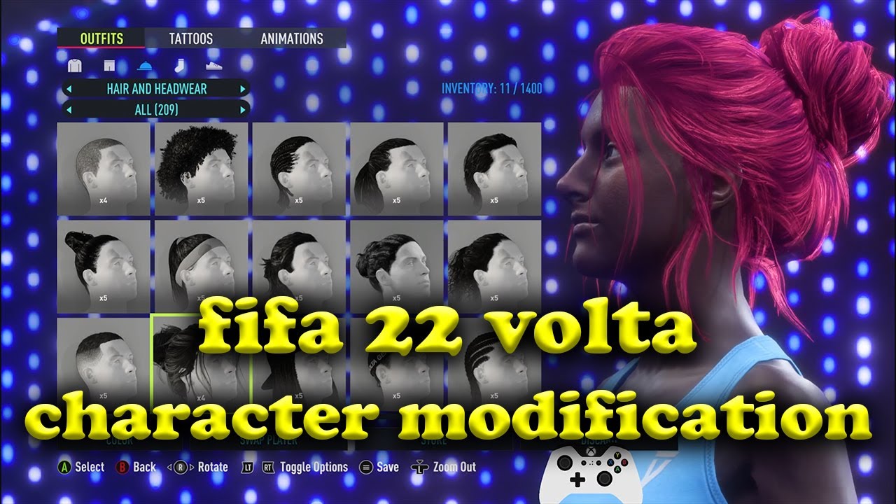 fifa 22 volta character creation, customize your fifa 22 volta ...