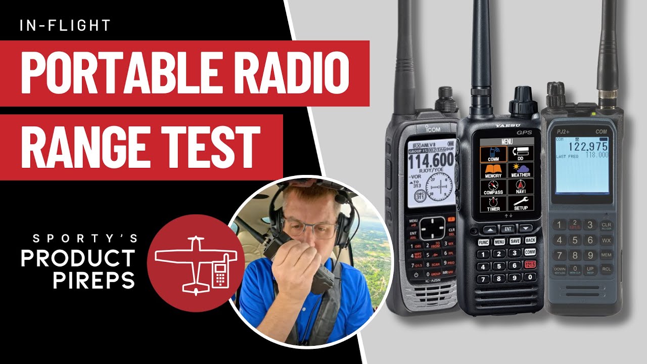 In-flight Radio Range Test - how far can portable aviation radios ...