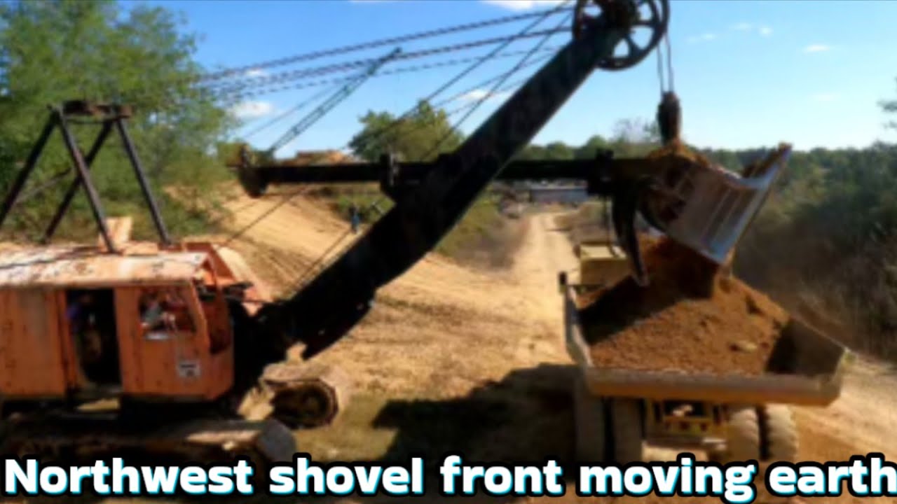 Not Caterpillar equipment but a Northwest shovel front moving earth ...