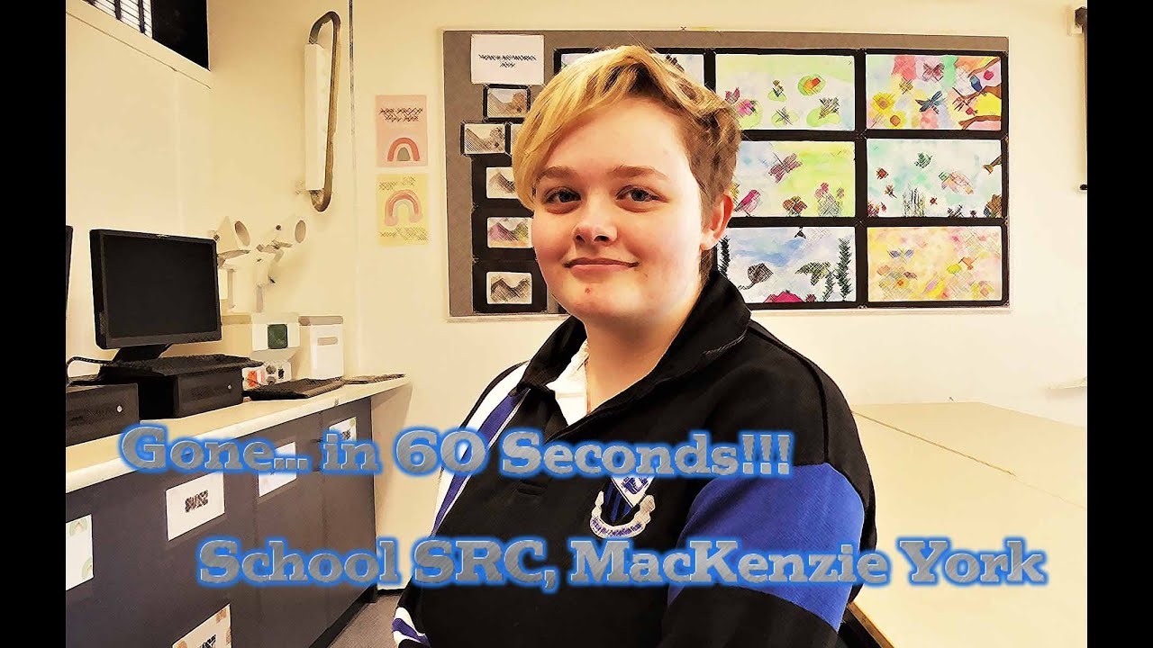 GONE... in Sixty Seconds #9: SRC Member, MacKenzie York - YouTube