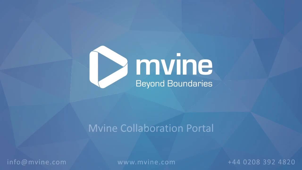AE 2D Motion Graphics: Mvine Collaborate Marketing Overview Video - YouTube