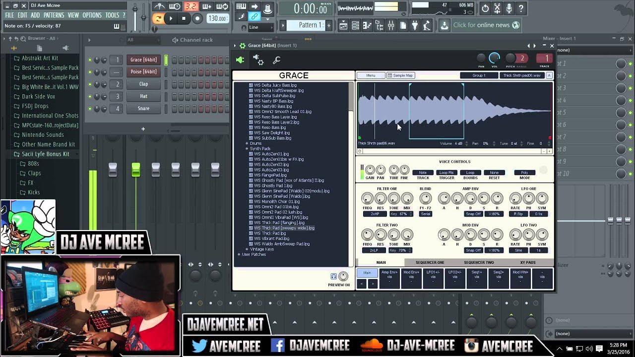 Free download Friday!: One Small Clue Grace VST sampler - YouTube