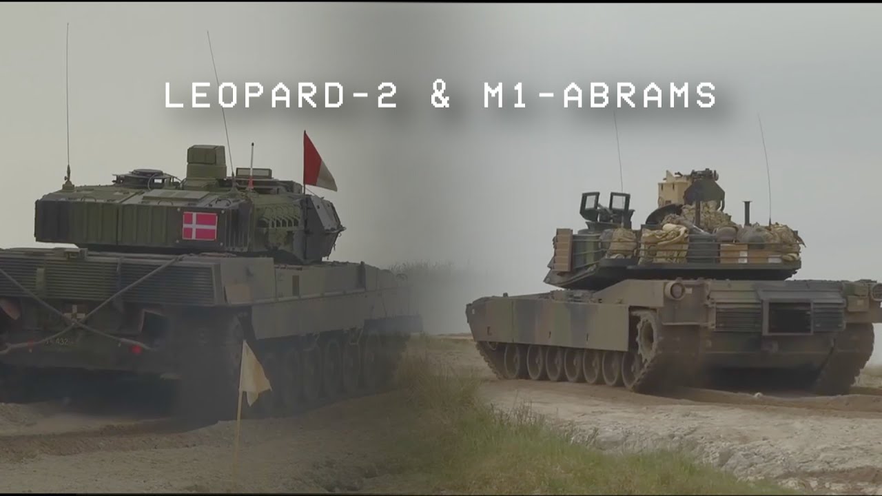Leopard 2 and M1 Abrams | edit - YouTube