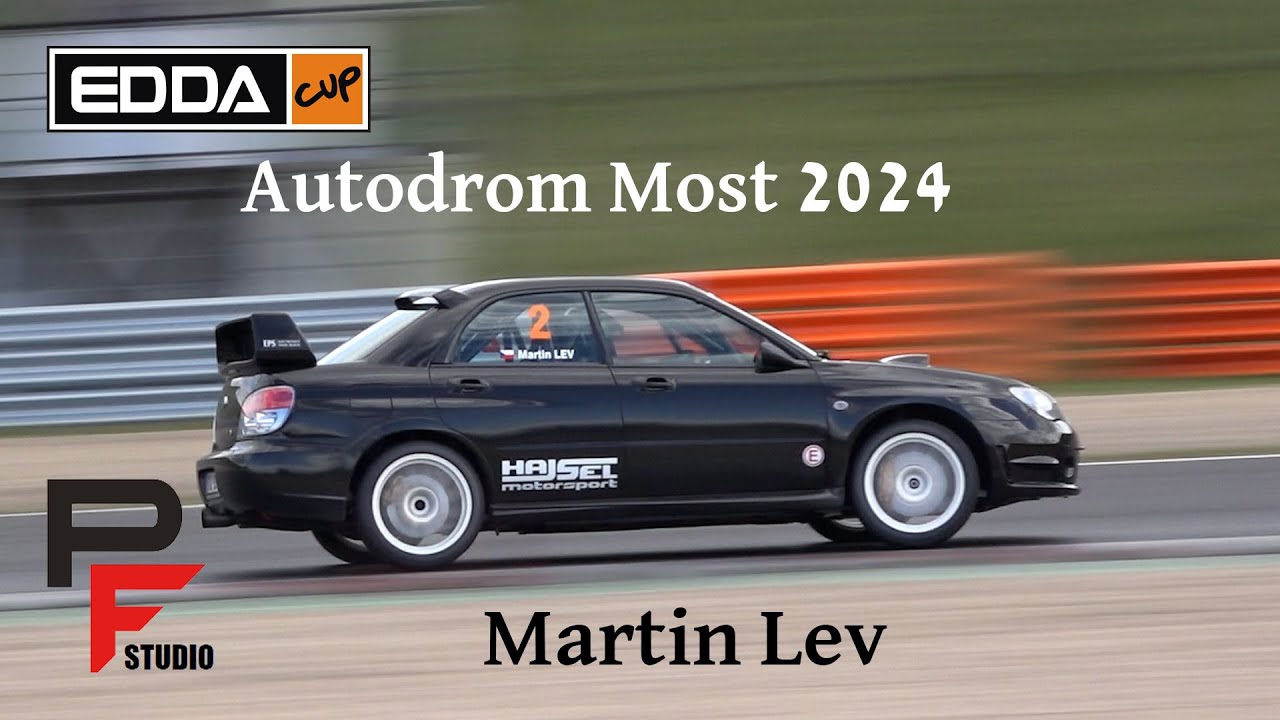 Martin Lev - Subaru Sti - EDDA CUP Autodrom Most 2024 - YouTube