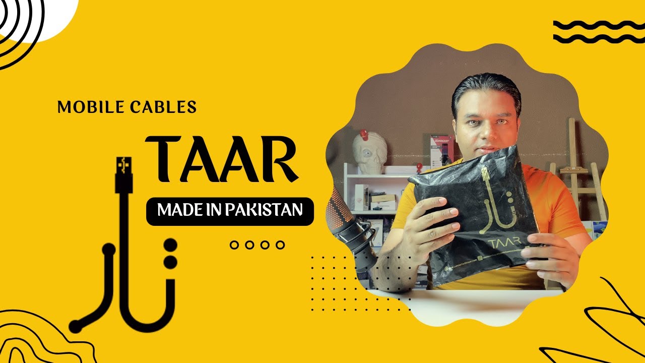 Mobile Charging Cable by Pakistani Company TAAR with 1 Year Warranty ...