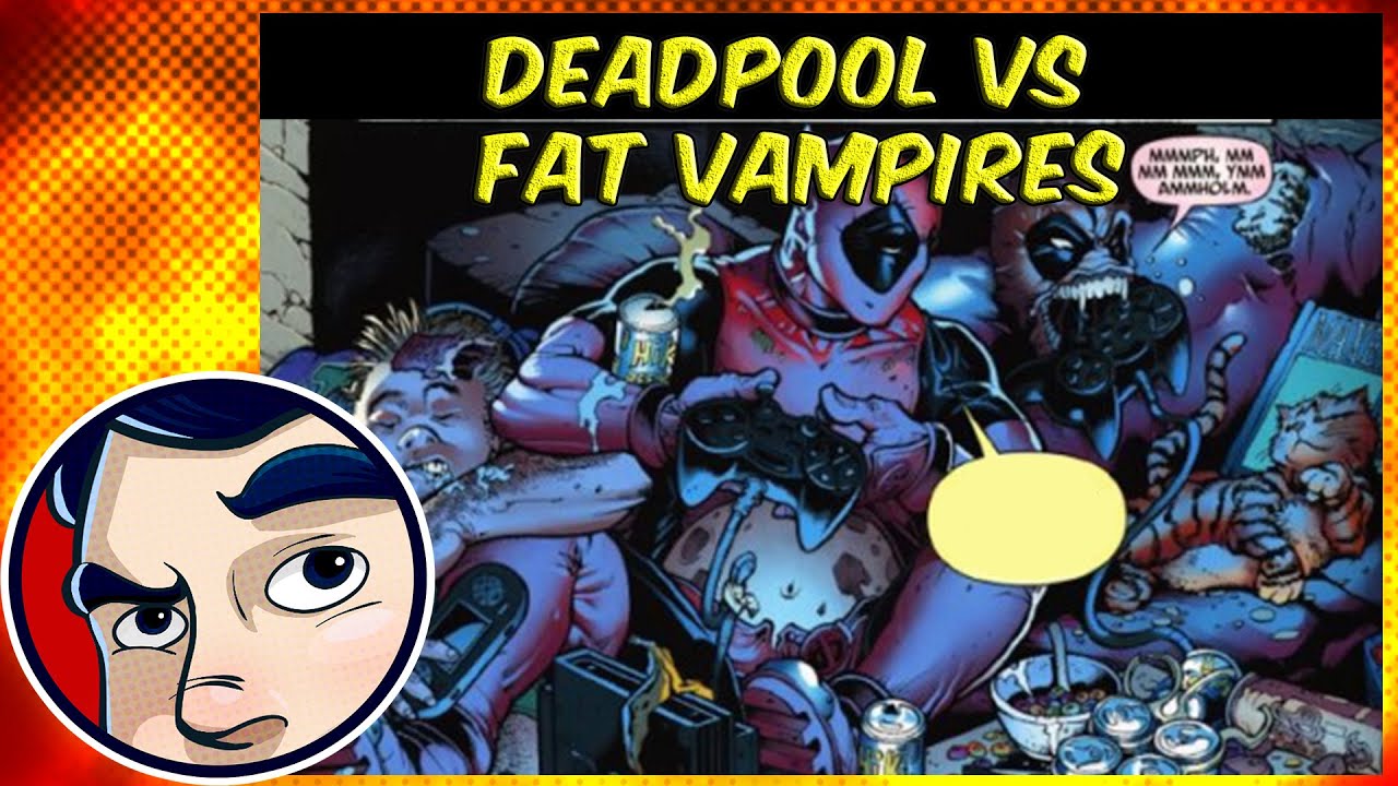 Deadpool Versus Vampires Who Make You Fat - Complete Cheeseburger ...