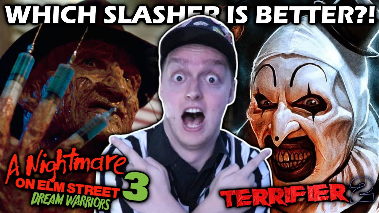 Terrifier 2 (2022) VS A Nightmare On Elm Street 3: Dream Warriors (1987 ...