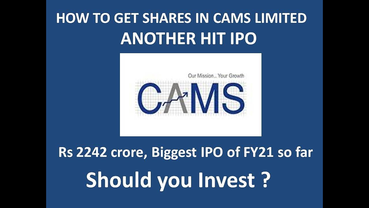 CAMS Limited IPO - Public Offer - Review - Share Price - Valuation ...