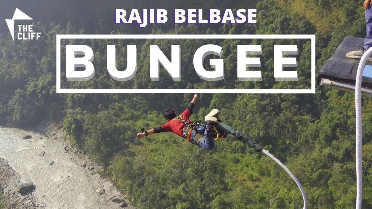 BUNGEE JUMPING at THE CLIFF KUSMA || RAJIB BELBASE - YouTube