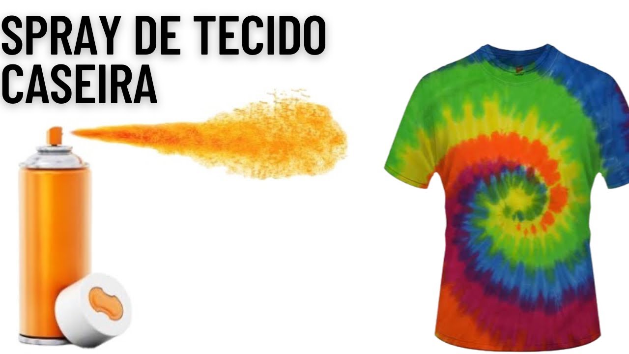 SUPER TINTA SPRAY CASEIRA para tecido - YouTube