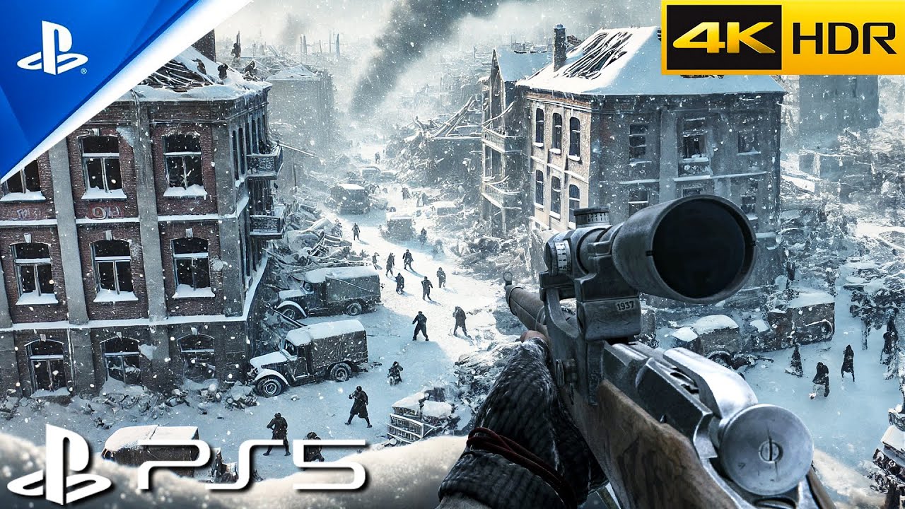 STALINGRAD SNIPER (PS5) Immersive ULTRA Realistic Graphics Gameplay ...