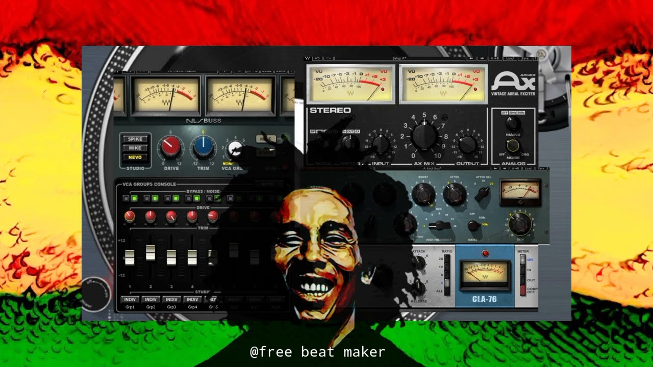 [FREE] Bass and drum only Roots reggae beat riddim - YouTube