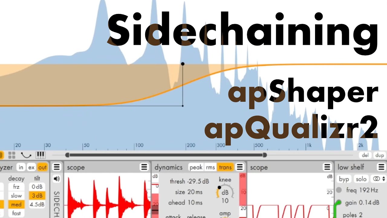 Sidechaining with apulSoft Plugins - YouTube