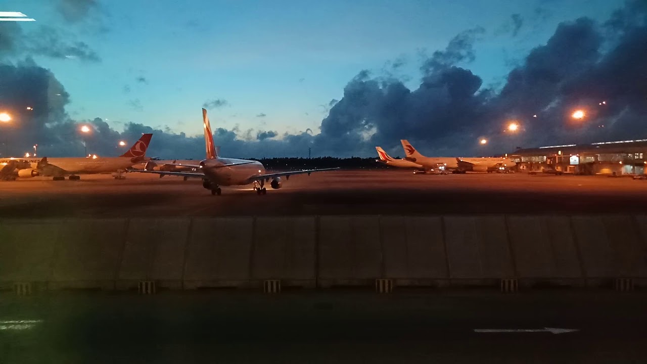 Time lapse videography of Apron movements at Bandaranaike International ...