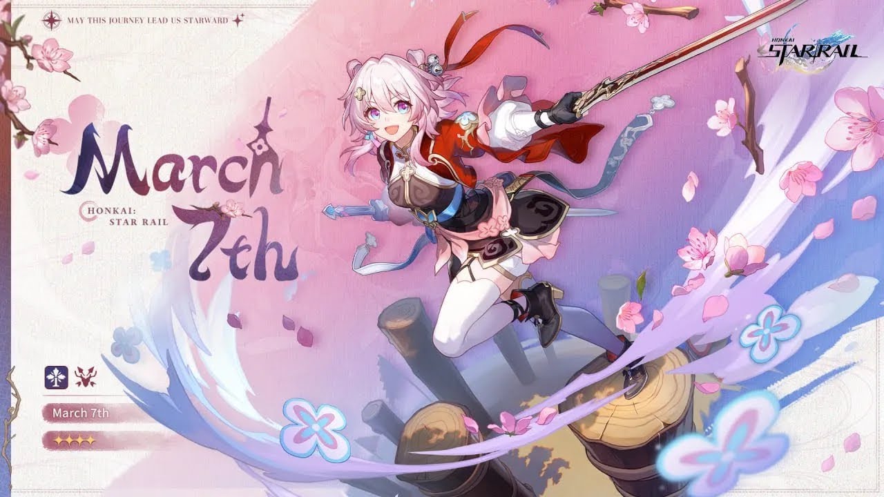 March 7th (hunt, imaginary) idle animations, basic atk, skill and ...
