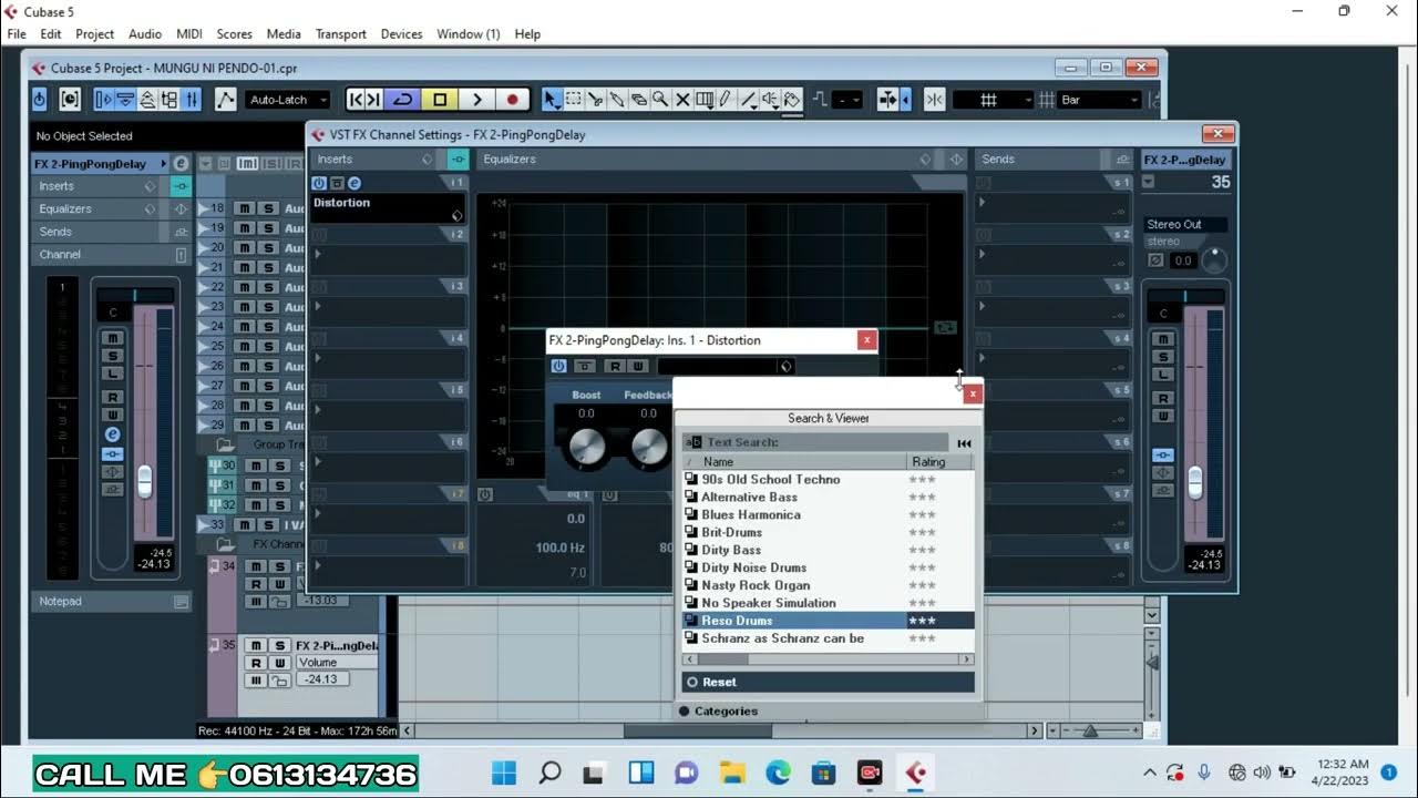 jinsi ya kupata ujazo wa vocals kwa cubase How to get punch in Vocals in Cubase 5 - YouTube