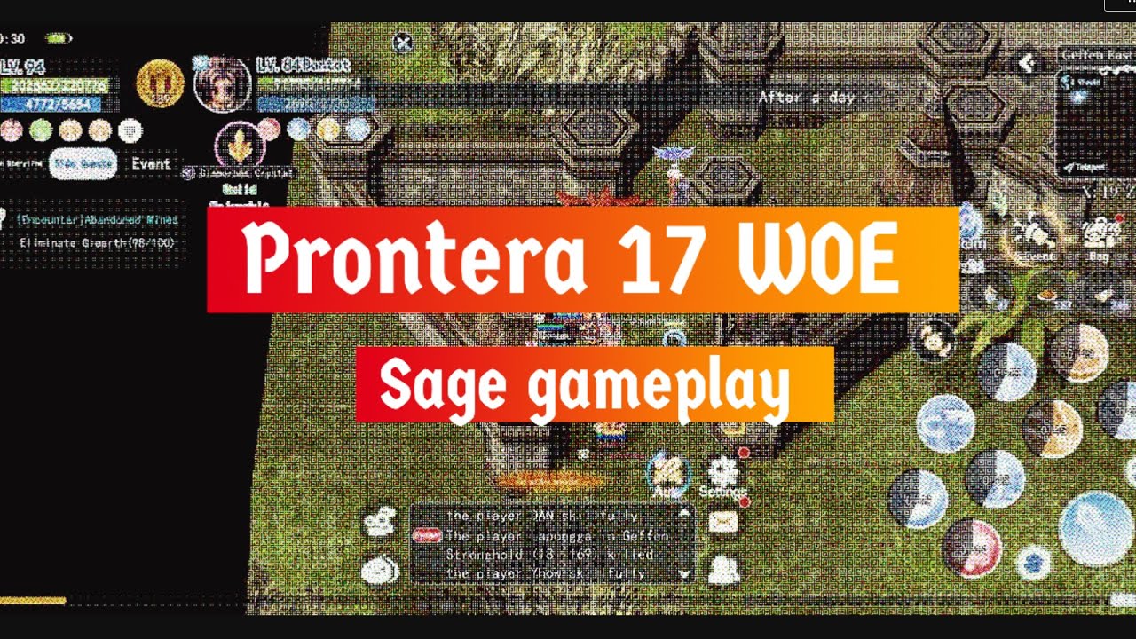 The Ragnarok - WOE Prontera 17 - YouTube