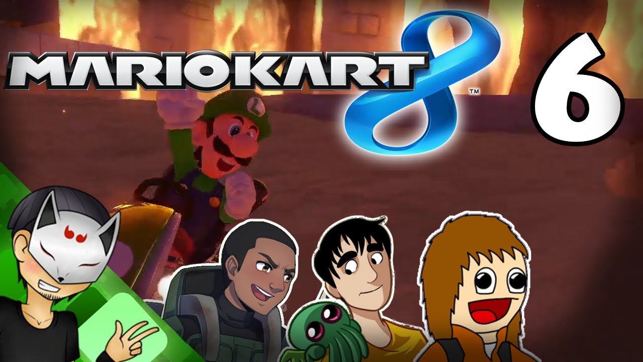 The Race is On!(Mario Kart 8 w/ The Derp Crew) - Ep. 6[1080p 60FPS ...
