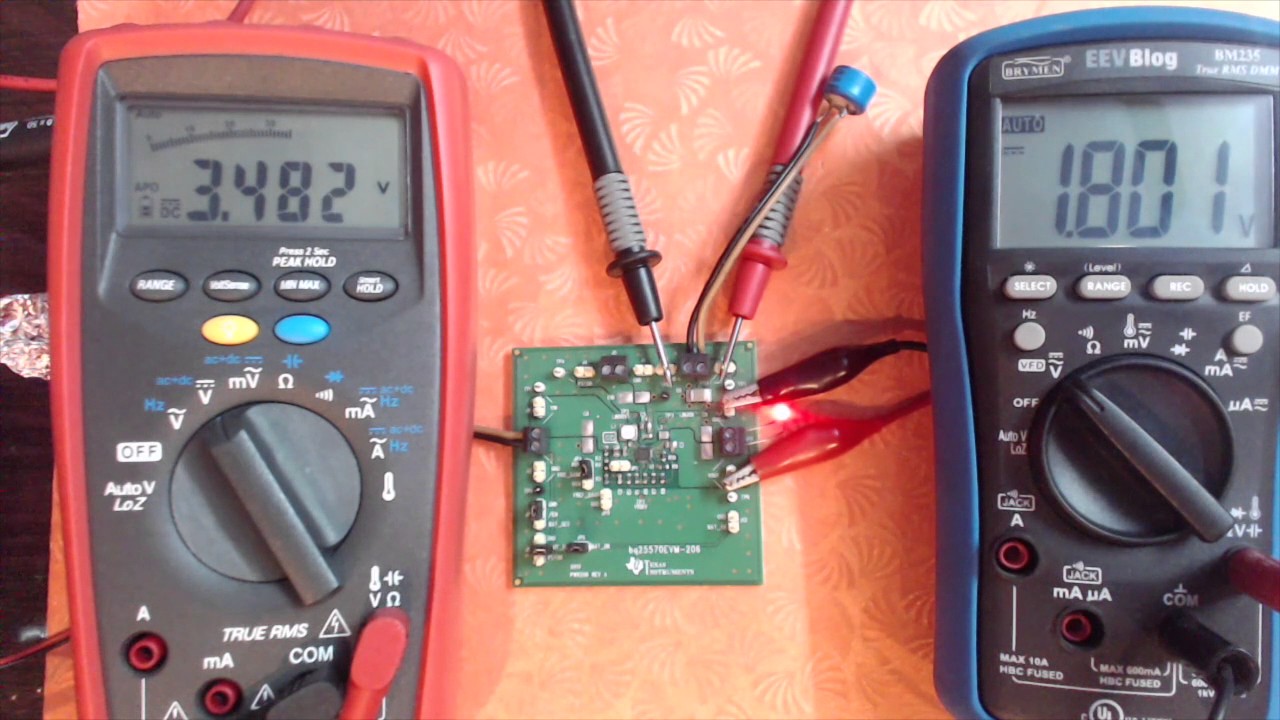 TI BQ25570 Energy Harvesting Demo with SuperCap - YouTube