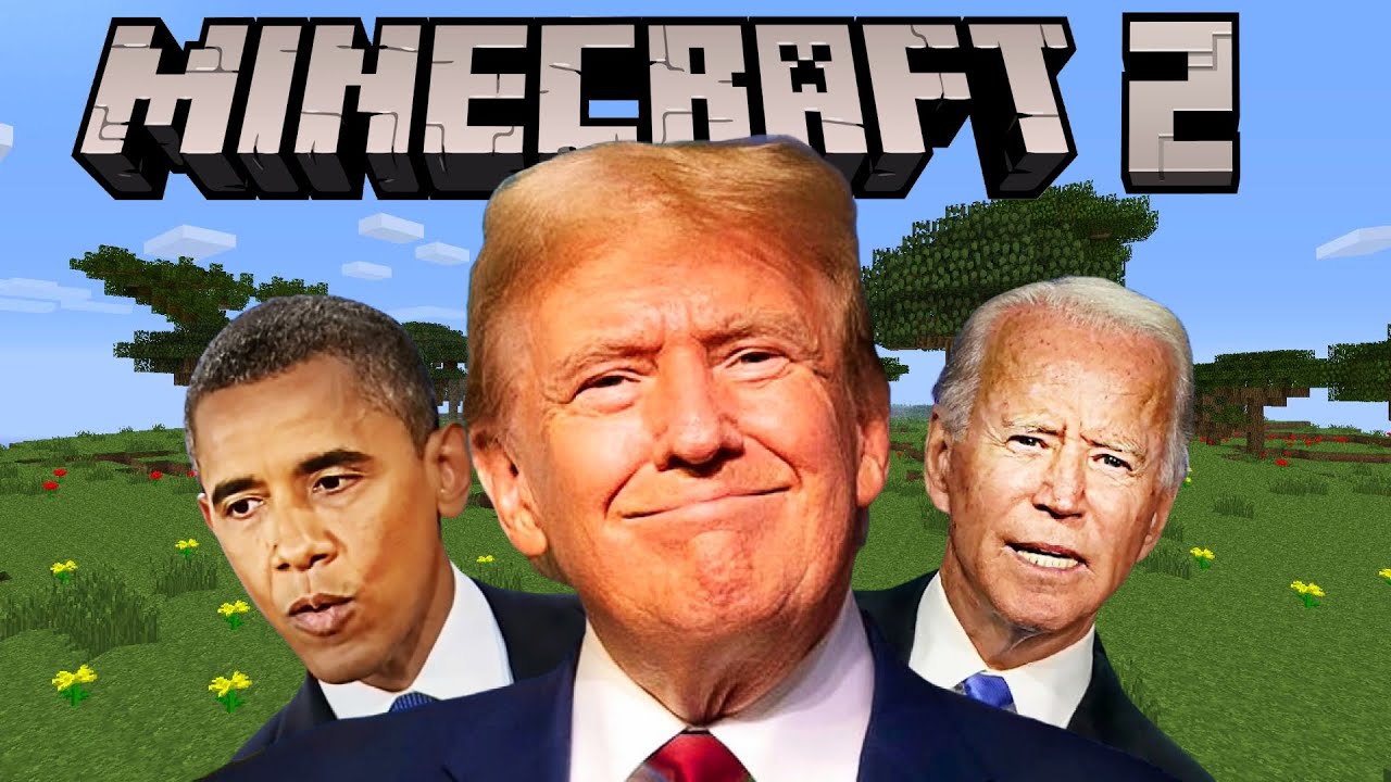 US Presidents Play Minecraft 2 - YouTube