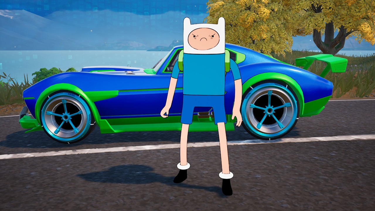 Adventure Time x Fortnite MAMBA Vehicle Gameplay & Review - YouTube