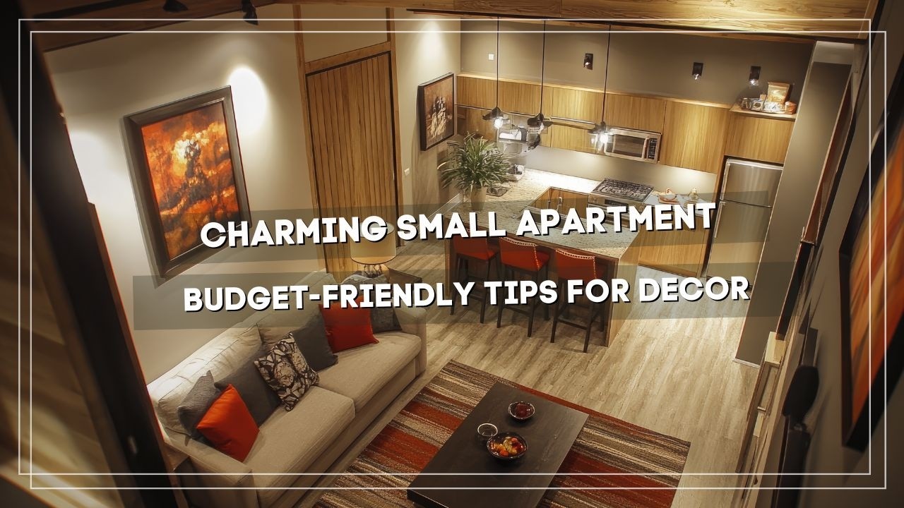 Charming Small Apartment Budget-Friendly Tips for Decorating Small ...