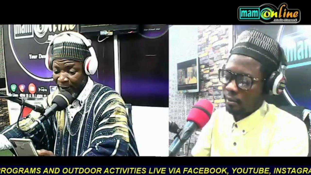 MALLAM ANASS MOHAMMED IS TALKING ABOUT MALLAM ZACK ATAMPURI ON MAM TV ...