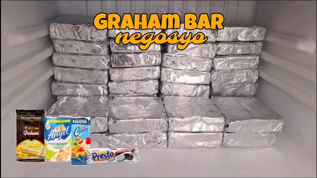 GRAHAM BAR COOKIES & CREAM - YouTube