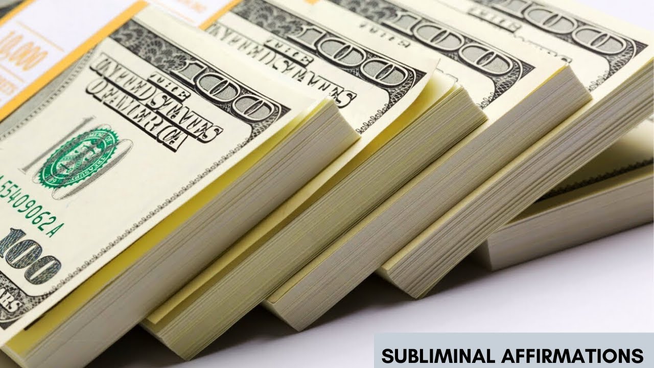 MY WALLET IS OVERFLOWING WITH MONEY I Subliminal Affirmations for daily ...