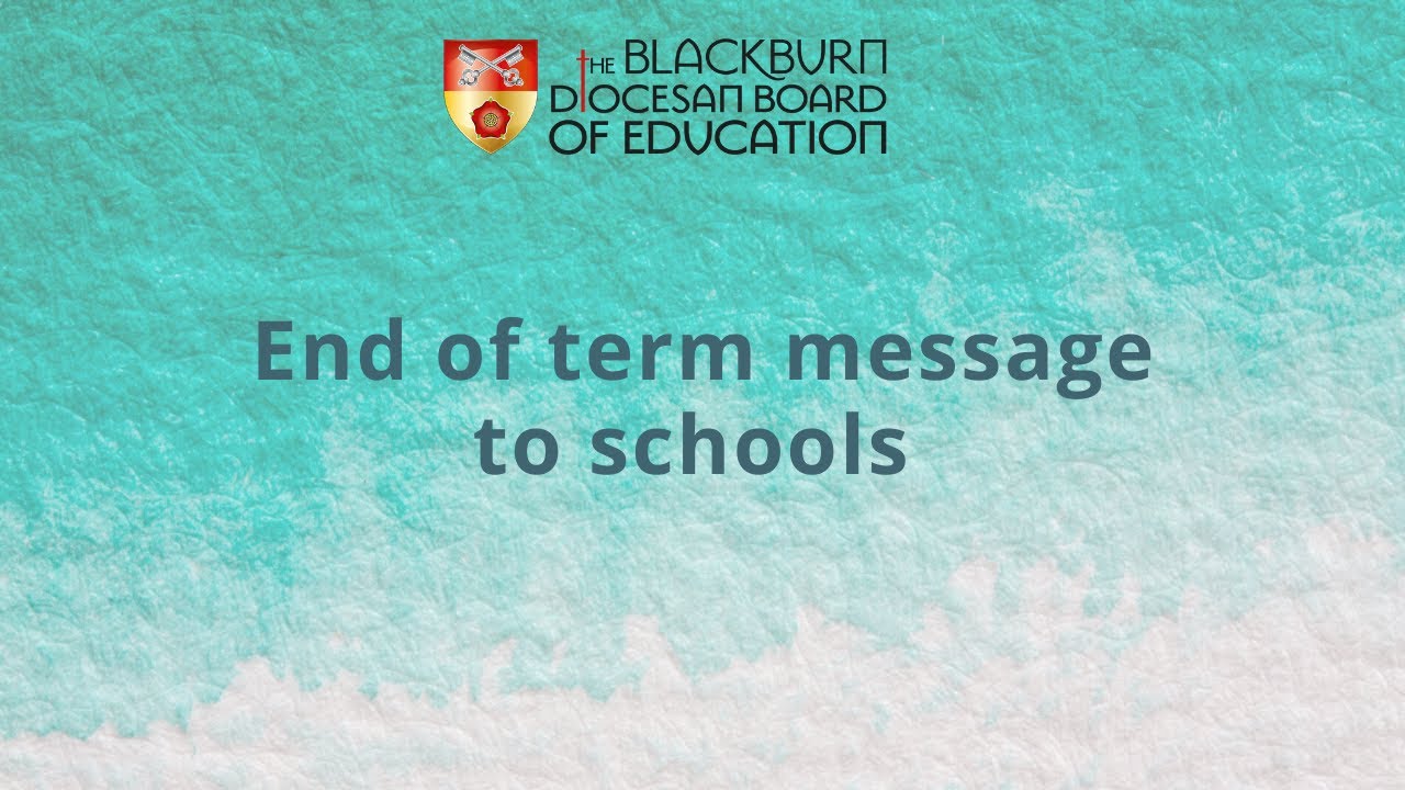 A great big thank you to all of our schools! // End of term message ...
